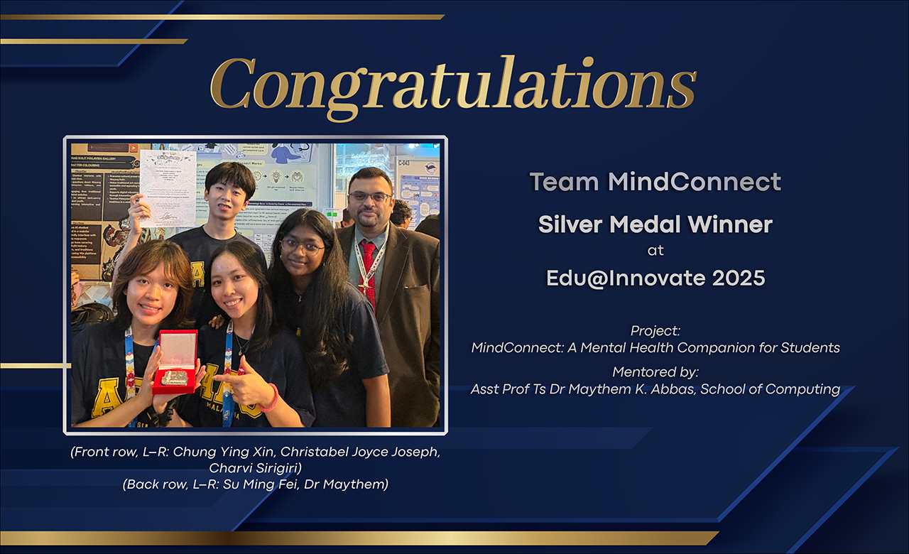 APU’s Freshman Talent Shines with Silver Medal Win at Edu@Innovate 2025 | APU